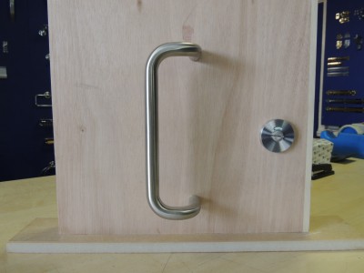 DISABLED SLIDING TOILET FACILITY DOOR LIFT TO LOCK SET
