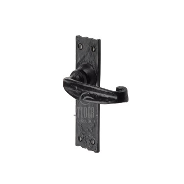 Black Iron Door Handle - M.Marcus Wellington TC610